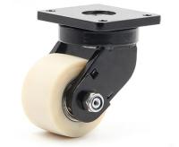 China Mc Nylon 2500kg Super Heavy Duty Plate Casters 8 Inch Swivel Casters for sale