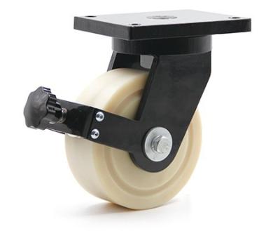 China Rigid Flange Plate 2 Ton Caster Wheels 4000kg 12 Inch Swivel Caster Wheels for sale