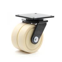 China Outdoor Industrial 1500kg 100mm Heavy Duty Swivel Casters Wheels for sale