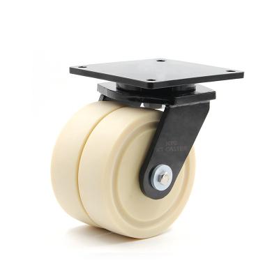 China Outdoor Industrial 1500kg 100mm Heavy Duty Swivel Casters Wheels for sale