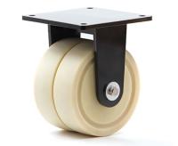 China 2100kg Nylon 125mm Castor Wheels 5 Inch Heavy Duty Caster Wheels for sale