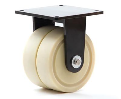 China 2100kg Nylon 125mm Castor Wheels 5 Inch Heavy Duty Caster Wheels for sale