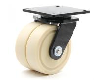 China 200mm Heavy Duty Castor Wheels 3600kg Industrial Swivel Wheels for sale
