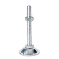 China Anti Corrosive Light Duty M8 Machinery Leveling Feet Industrial Leg Levelers for sale