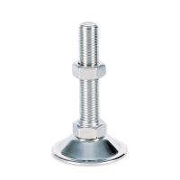 China Anti Corrosive Light Duty M8 Machinery Leveling Feet Industrial Leg Levelers for sale