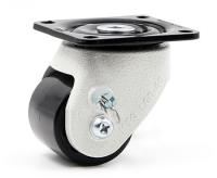 China 640kg Steel 45 Heavy Duty Polyurethane Swivel Casters 1 Year Warranty for sale