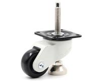 China Automation Machine Swivel Light Duty Caster Wheels 76mm 2400kg for sale