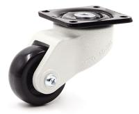 China Retractable Leveling 600kg Light Duty Caster Wheels High Tensile Strength for sale