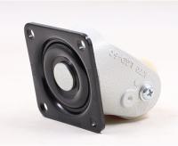 China Rotating Bearing 3in Industrial Swivel Casters wheels 670kg With Flange Brake for sale
