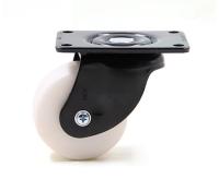 China Low Profile 75mm Braked Castors 330kg Heavy Duty Locking Swivel Casters for sale
