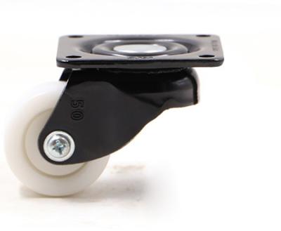 China POM 50mm Heavy Duty Castor Wheels 170kg Swivel Trolley Wheels for sale