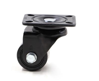 China Nylon 75mm Industrial Swivel Casters With Brakes 700kg for sale