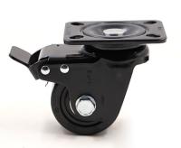 China Cast Iron 63mm Heavy Duty Swivel Wheels / Lockable Swivel Casters for sale