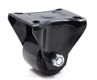 China Top Plate Locking Industrial Swivel Casters Rubber Coating 600kg for sale