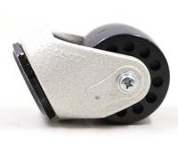 China Anti Rust 1.09kg Heavy Duty Ball Bearing Casters Lockable Swivel Casters for sale