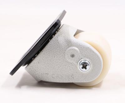 China Low Profile 540kg 2.5inch Polyurethane Swivel Casters For Medical Equipment for sale