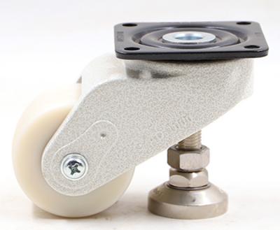 China Rust Resistance 600kg Machine Leveling Casters 3 Inch Polyurethane Casters for sale