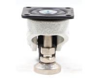 China Rust Resistance 600kg Machine Leveling Casters 3 Inch Polyurethane Casters for sale