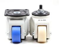 China 340KG 62mm Leveling Castor Wheels For Display Manufacturing Equipment for sale