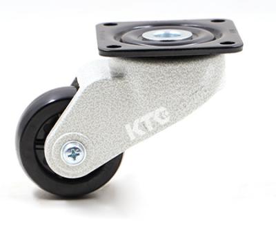 China Flange Type 1322 Lbs Light Duty Caster Wheels 72mm 360 Degree Rotating for sale