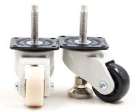 China Automation Machine Swivel Light Duty Caster Wheels 76mm 2400kg for sale