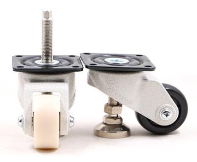China Nylon 800kg Light Duty Caster Wheels  55mm Swivel Impact Resistance for sale