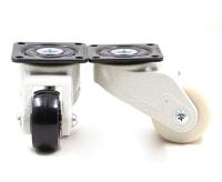 China Nylon 800kg 55MM Swivel Light Duty Caster Wheels Impact  Resistance for sale