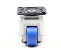 China Horizontal Adjustment 50mm Heavy Duty Leveling Casters 170kg With Leveling Foot for sale