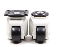China nylon6 540kg 1.5 Inch Swivel Caster With Leveling Feet for sale