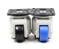 China Communication Machine Retractable Leveling Casters 1.5 inch 120kg for sale
