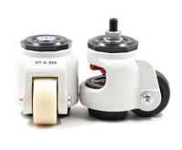 China heat resistance 340kg Retractable Leveling Feet 60mm Castor Wheels for sale