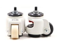 China 50mm Retractable Leveling Machine Casters 120kg Anti Vibration for sale
