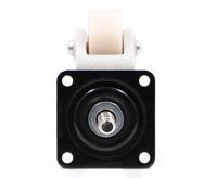 China Swivel Fixed PA6 Material Adjustable Height Leveling Casters 150kg for sale