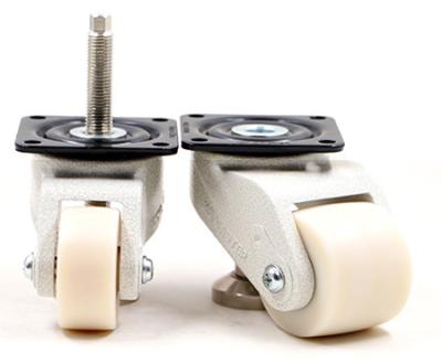 China Shock Absorbing 4EA 2400kg Locking Swivel Casters Aluminum Alloy Body for sale