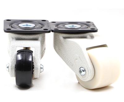 China 72mm Retractable Leveling Locking Swivel Casters 600kg wear resistance for sale