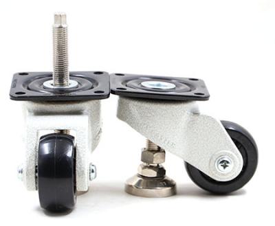 China Flange Brake Locking Swivel Casters For Heavy Equipment 800kg for sale