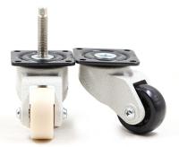 China Urethane Universal Caster Wheels 600kg For Automation Equipment for sale