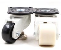 China Automation Equipment 76mm Adjustable Height Leveling Casters 800kg for sale