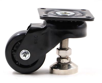 China Heavy Duty Retractable 50MM Universal Caster Wheels 140kg for sale