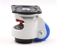China Aluminum Alloy Swivel Leveling Outdoor Caster Wheels 120kg  Anti static for sale