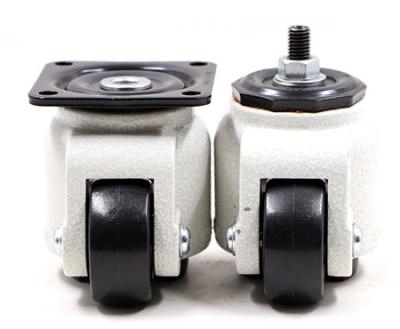 China 92MM leveling plate casters 1000kg for Display Manufacturing Equipment for sale