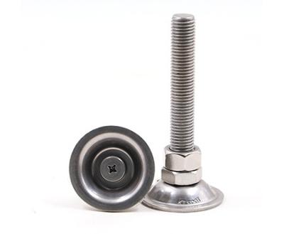 China high strength 30mm M6 Threaded Adjustable Feet Conveyor Leveling Feet for sale