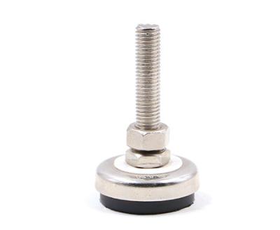 China M6 ×1.0 Stainless Steel Adjustable Feet For Conveyor Using Anti Slip Pad for sale
