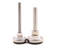 China Vernickeln Treatment M8 1.25 Leveling Feet Machine Adjustable Feet for sale