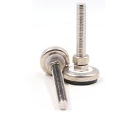 China On Slipping M6 S10C Stainless Steel Adjustable Feet For Furniture for sale