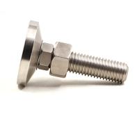 China S45C 127mm Heavy Duty Adjustable Leg Leveling Glides For Furniture for sale