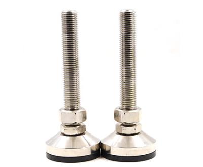 China M16 Heavy Duty S10C Adjustable Furniture Leveling Feet 2000kg With NBR Pad for sale