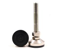 China Vernickeln Treatment M16 Industrial Leveling Feet Cushioning Type for sale