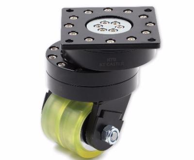 China 800kg-1800kg Automatic Boot Car 8 Inch AGV Casters Steel 45 for sale