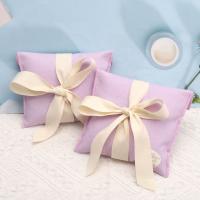 China Custom Logo Cotton Canvas Envelope Pouch for Cosmetic Jewelry Packaging 20x15cm for sale